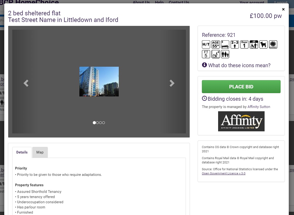 BCP HomeChoice - How to search and bid for properties